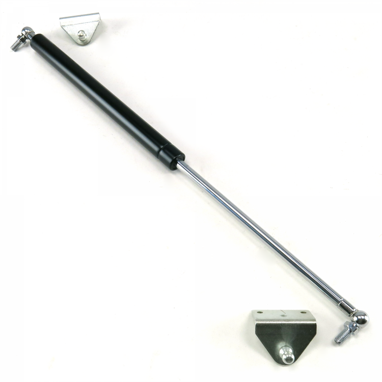 Car Trunk Hood Door Hinge Lift Assist Kit w/ 220lb Gas Strut & Mounting ...