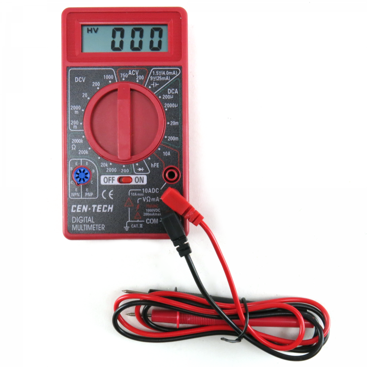 7 Function Digital Volt Meter Testing Tool | johnnylawmotors.com