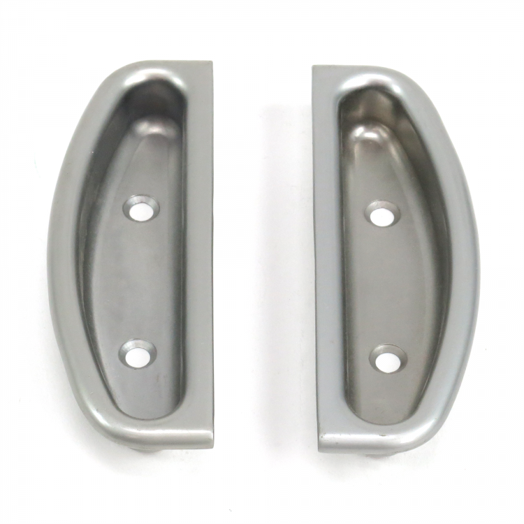 Brushed Billet Aluminum Interior Inside Car Door Pulls Grab Handle ...