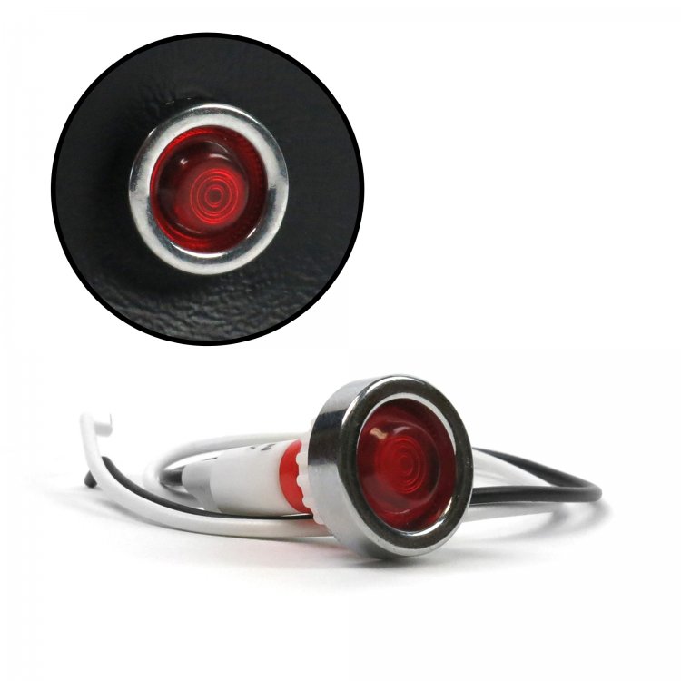Chrome Ring Indicator Lights