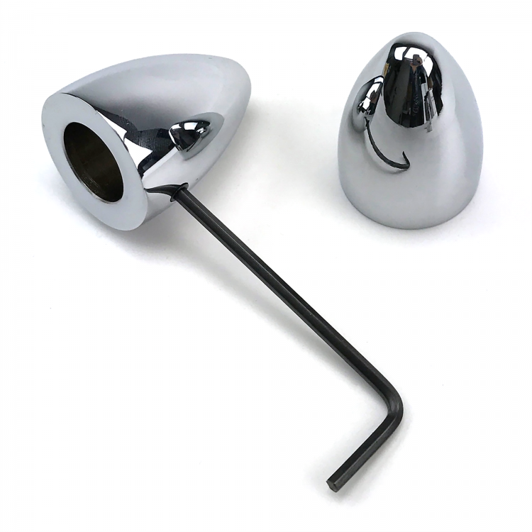Bullet Aluminum Windshield Wiper Arm Post Cover Caps, 2 Pack (Pair ...