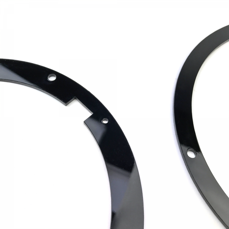 Autoloc Frenched Headlight Laser Cut Plastic Replacement Mount Bezel Rings