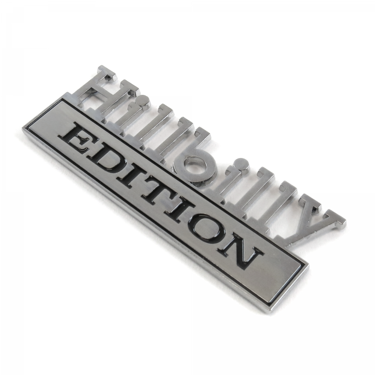 Chrome Metal Hillbilly Edition Fender Emblem Badge Car Truck Auto ...