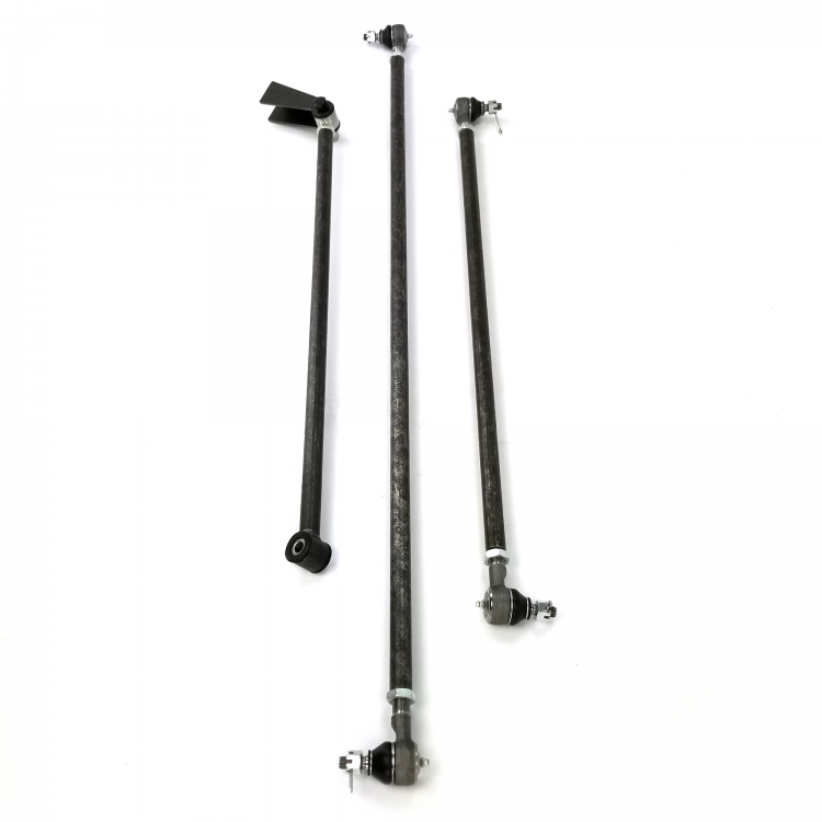 Dropped Axle Suspension Tie Rod / Drag Link Panhard Bar Kit Fits 47 3/4 ...