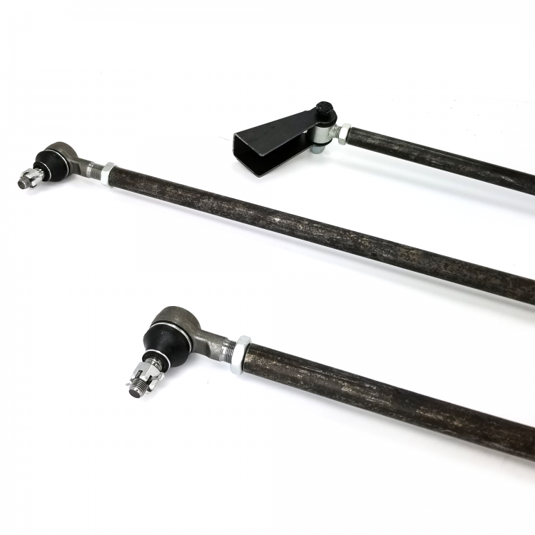 Dropped Axle Suspension Tie Rod / Drag Link Panhard Bar Kit Fits 47 3/4 ...