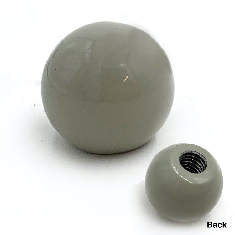 Silver Beige Tulip Complete Dash Knob Set for VW Karmann Ghia Beetle T34