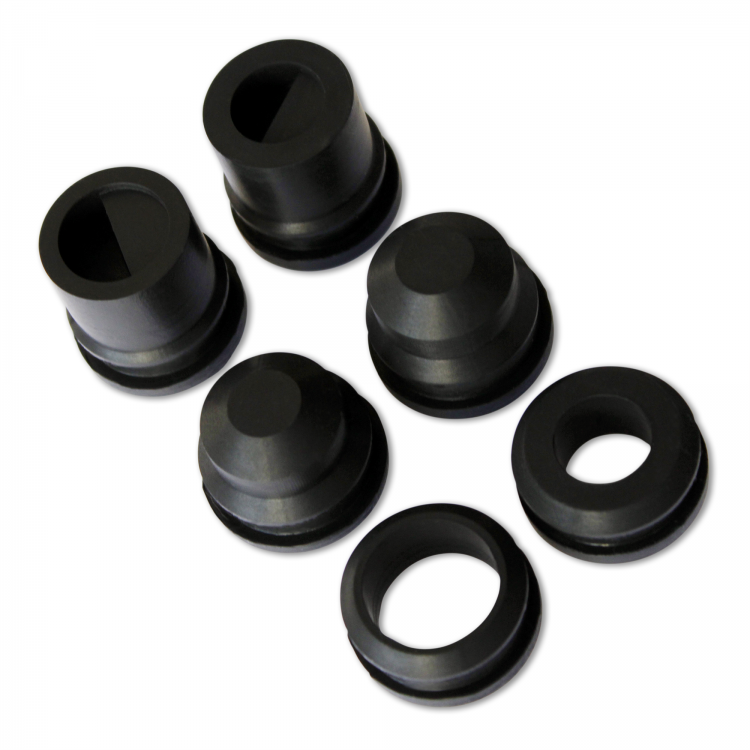 Universal 1.25" Valve Cover Rubber Grommet Kit - Assorted 6-piece set