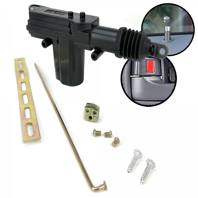 5 Wire Power Door Central Lock Unlock Actuator Universal 12 Volt Motor ...