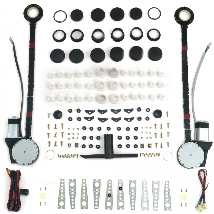 Curved Glass Power Window Kits
