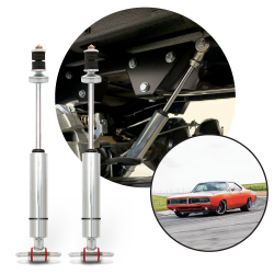 Performance Racing Front Nitro Gas Shocks for 1966-1972 Dodge Charger Mopar