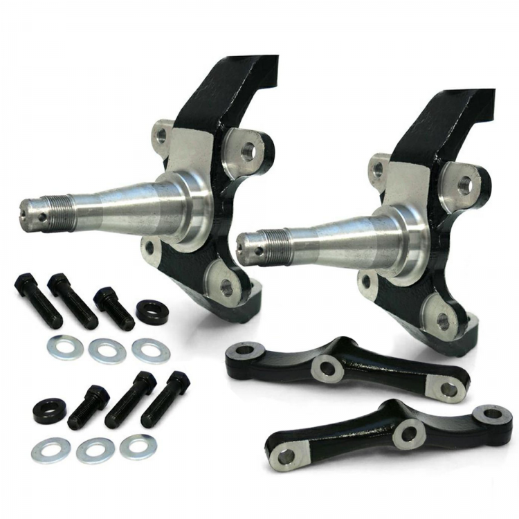 1949 - 1951 Mercury Mustang II Spindle ProTouring 2” Drop Suspension ...