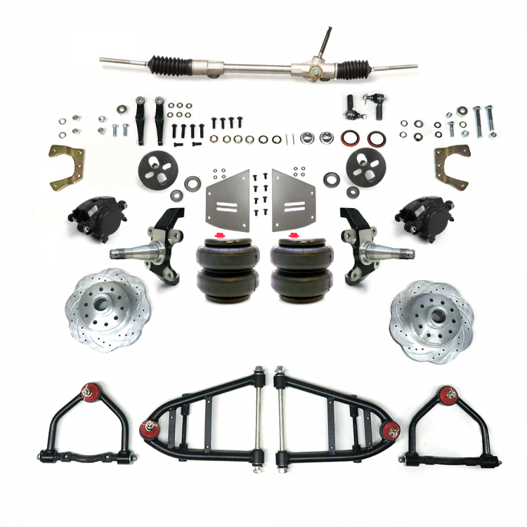 1935 - 1941 Ford AirRide Mustang II IFS Kit XT Series - Stage 3T ...